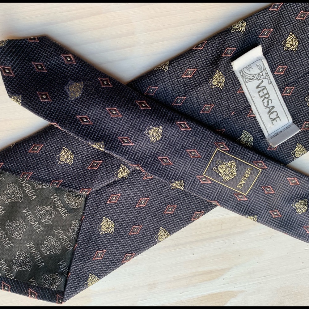 Authentic Versace Tie - Gem